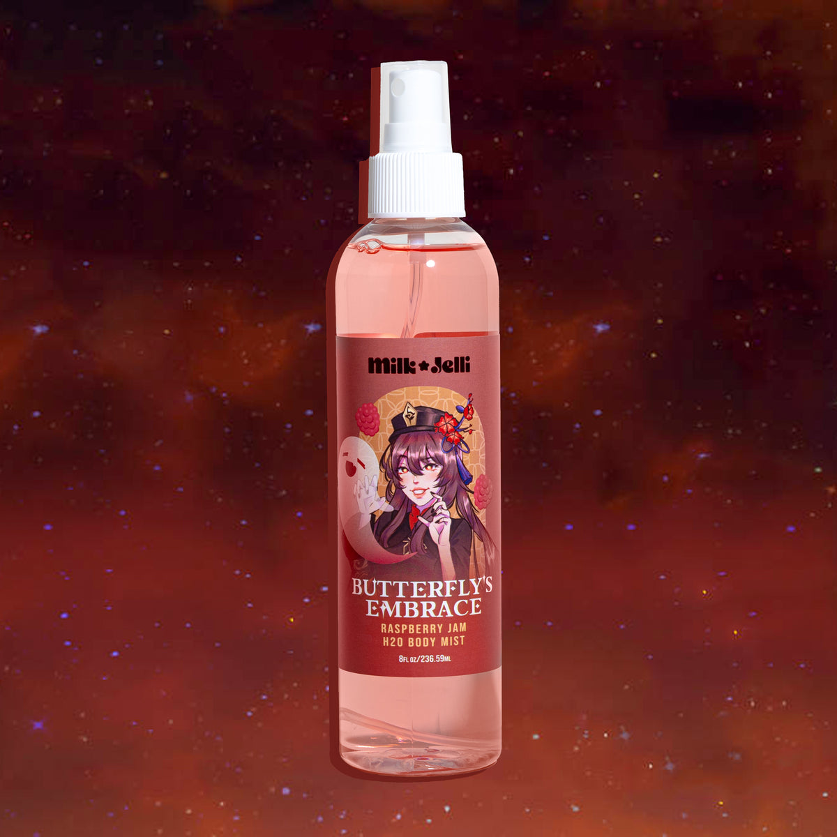 Genshin Impact Butterfly's Embrace Raspberry Jam H20 Body Mist ...